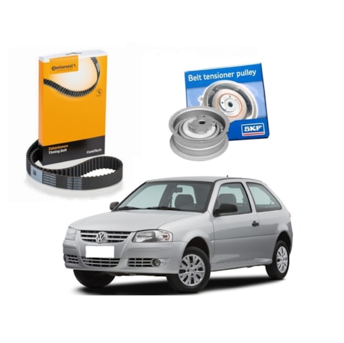 KIT CORREIA DENTADA TENSOR CONTINENTAL ORIGINAL VOLKSWAGEN GOL 1.6 1.8 ...